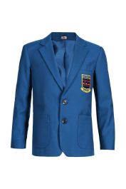 BLZ-34-SNH - Saint Nicholas blazer - Dark royal/logo
