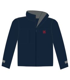 JKT-81-KPS - Soft Shell Jacket - Navy/logo